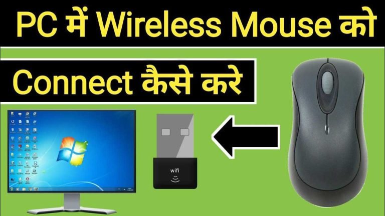 How To Connect Wireless Mouse To Monitor: A Simple Guide - Mouse RGB