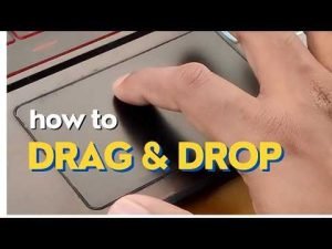 How To Drag And Drop Laptop Touchpad: A Simple Guide - Mouse RGB