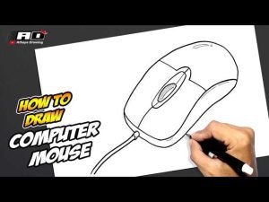 How To Draw A Computer Mouse: Step-By-Step Guide - Mouse RGB