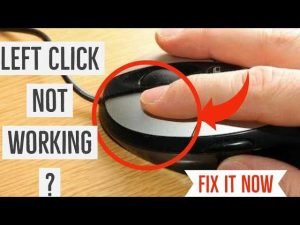 How Can You Fix A Left Mouse Button Not Working Effectively? - Mouse RGB